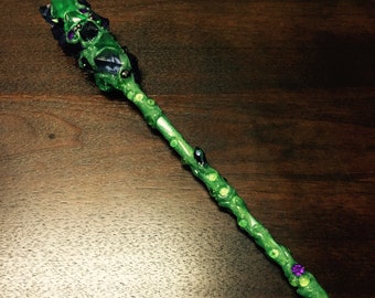 Emerald wand | Etsy