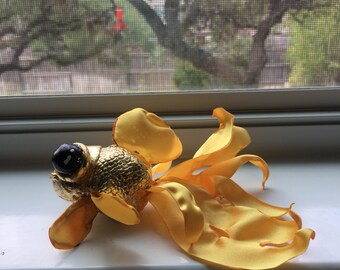 Unique goldfish sculpture related items | Etsy