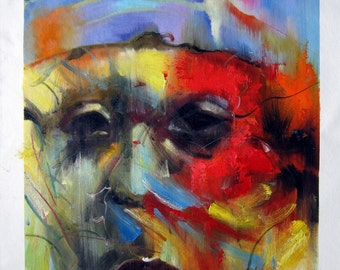 Abstrakte gesichter | Etsy