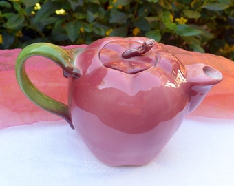 Apple teapot | Etsy