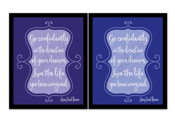 Graduation Gift Idea, Inspirational Quote Print, Motivation, Go ...