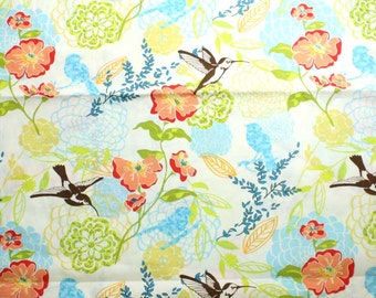 Hummingbird fabric | Etsy