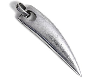 Tiger tooth necklace | Etsy