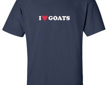Unique goat tee related items | Etsy