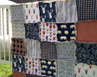 Bear rag quilt | Etsy