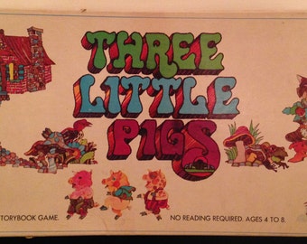 Three little pigs | Etsy