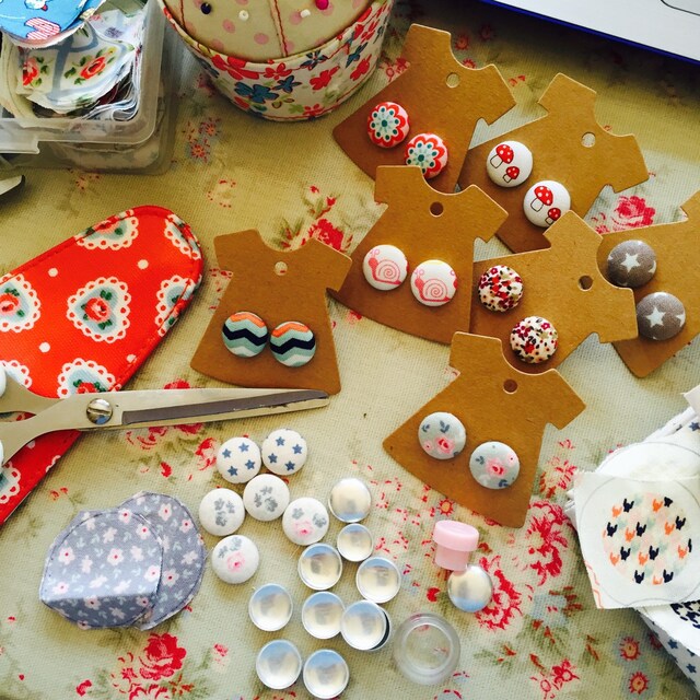 Clothespin Peg Fridge Magnets Button Magnets by TheHomemadeHaven