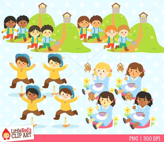 Nursery Rhyme Clip Art and Lineart for personal and