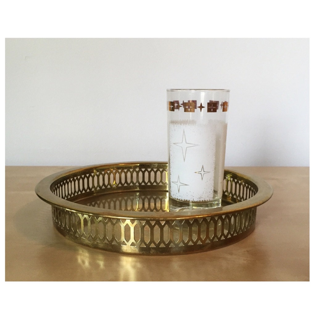 Round Brass Tray – Haute Juice