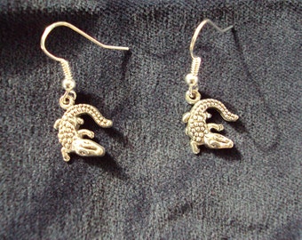 Alligator earrings | Etsy