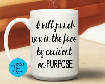 I will punch you | Etsy