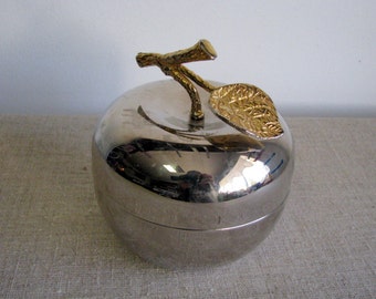 Gold trinket box | Etsy