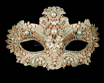 Customized Masquerade Masks Couple's Masquerade by 4everstore