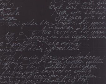 Handwriting fabric | Etsy