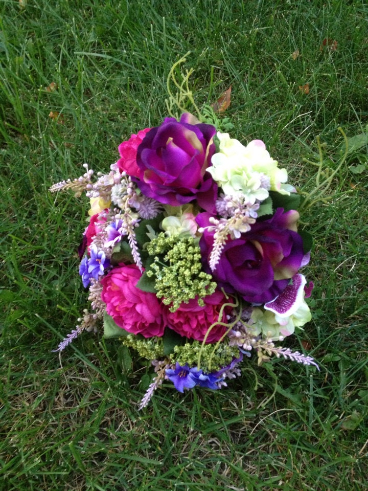 Wedding bouquet Mixed flowers vibrant colorful keepsake Wedding bouquet Mixed flowers vibrant colorful keepsake