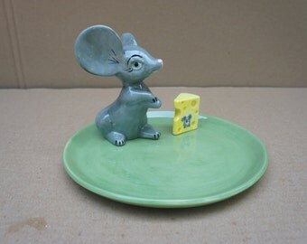 Mouse cheese plate | Etsy