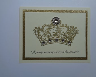 Unique invisible crown related items | Etsy