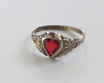 Sterling Silver and Amazonite Teardrop Ring Size by TreasuredPlum