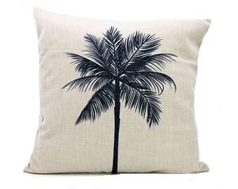 Palm trees pillow | Etsy