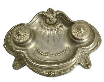 Double inkwell | Etsy