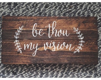 Be thou my vision | Etsy