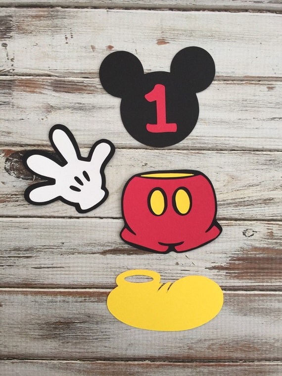 Mickey Mouse shapes Mickey and/or Minnie Mouse birthday