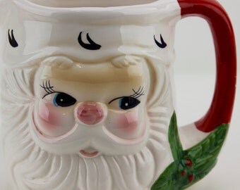Santa pitcher | Etsy