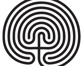 Labyrinth decal | Etsy