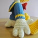 Crochet Donald Duck Amigurumi Handmade Crochet Amigurumi Toy