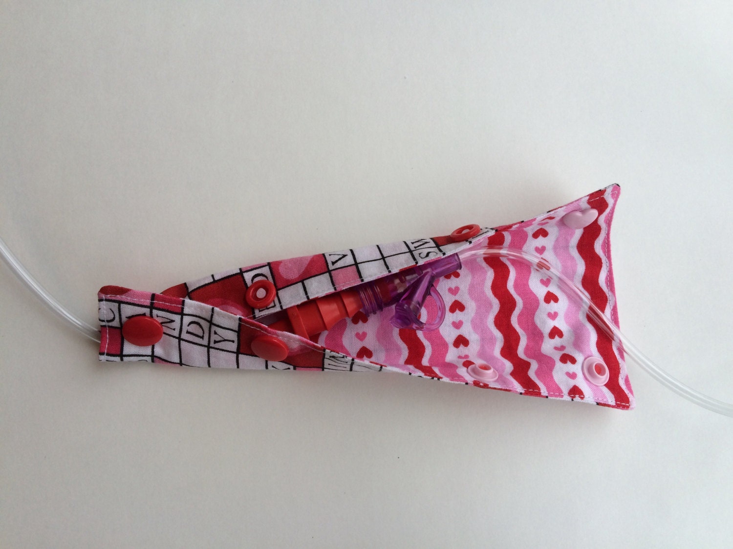 Feeding Tube Cover Reversible G-tube connection cover