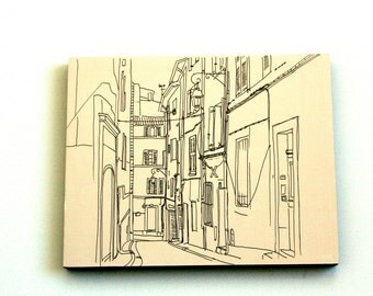 Modern line drawing | Etsy