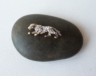 Leopard brooch pin | Etsy