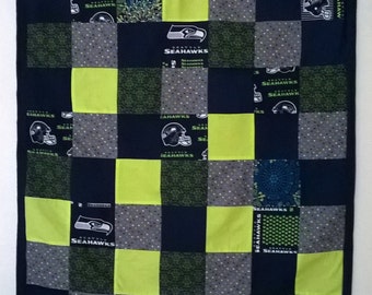 Seahawks quilt | Etsy