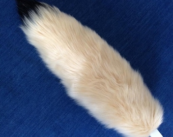Faux fur fox tail | Etsy