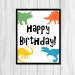 Dinosaur Birthday Digital Download Dinosaur Birthday Printable