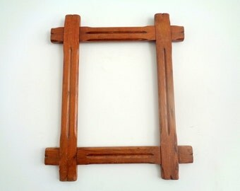 Carved wood frame | Etsy