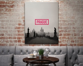 Prague poster | Etsy