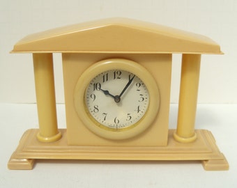 Bakelite deco clock | Etsy