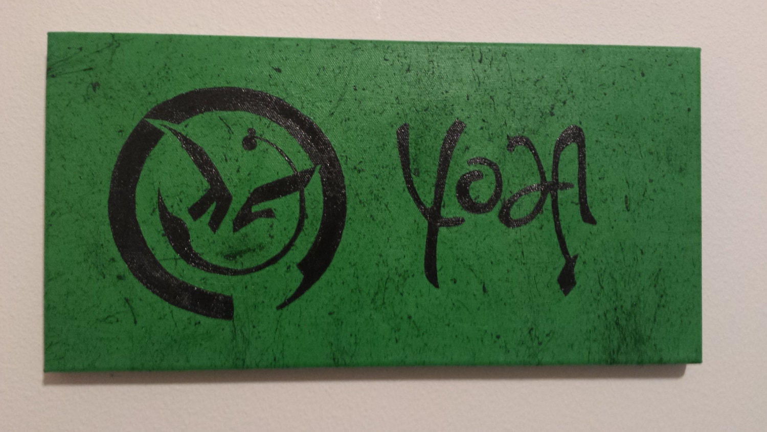 Star Wars Yoda crest & signature