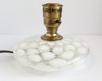 Fenton coin dot lamp | Etsy