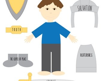 Armor of god print | Etsy