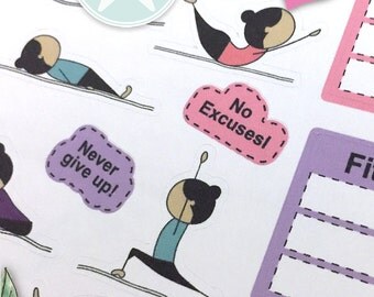 Gym Wall Decal Sports Decals Exercise Stickers Workout