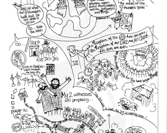 Bible Doodle Study Guide for Revelation 13 The by BibleDoodles