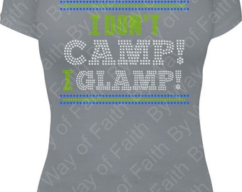 Glamping shirt | Etsy