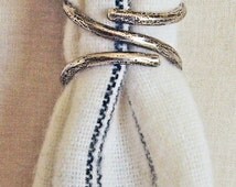 Popular items for silver scarf rings on Etsy