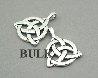 Celtic knot charms | Etsy