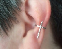 Unique cross ear cuff related items | Etsy