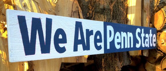 Items similar to We Are Penn State sign, 36", Penn State sign, Penn ...