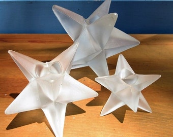 Dimensional stars | Etsy