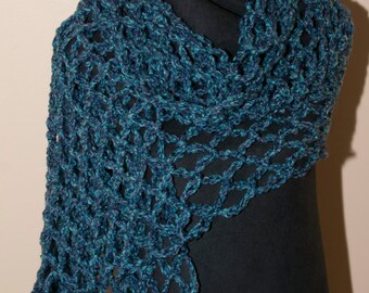 Macrame shawl | Etsy